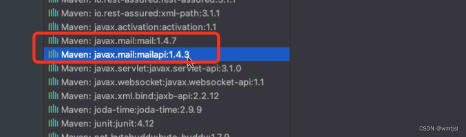 JavaMail发送邮件抛出java.lang.NoSuchMethodError: com.sun.mail.util.TraceInputStream.＜init＞(Ljava-CSDN博客