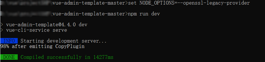 Vue报错:error:0308010C:digital envelope routines::unsupported_webstorm运行vue项目时报错 error: error ...