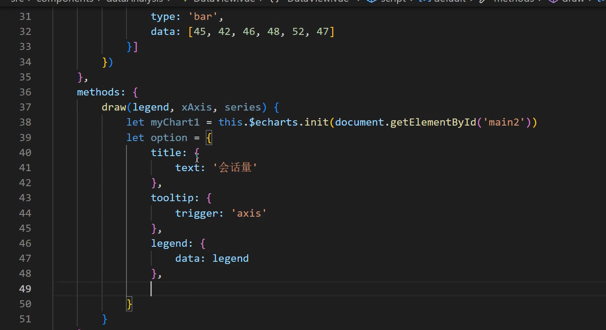 前端学习笔记202305学习笔记第二十二天-echarts折线图实现1-CSDN博客