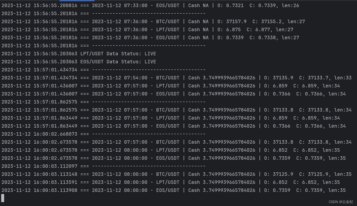 【86 backtrader实现crypto交易策略】backtrader和ccxt对接实现中低频自动化交易-01_backtrader ccxt-CSDN博客