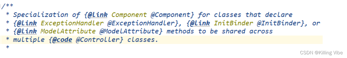 @ControllerAdvice 的介绍及三种用法(转载)-CSDN博客
