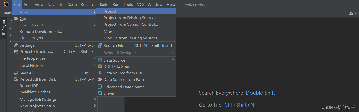 3、Servlet——Servlet、IDEA创建Web项目、IDEA创建JSP页面_idea怎么创建jsp文件-CSDN博客