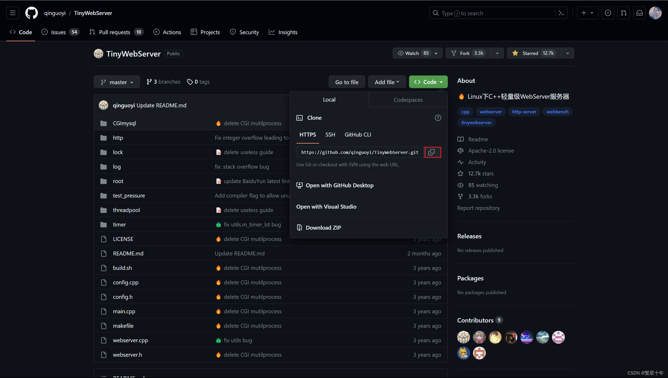 二、环境配置，项目运行 —— TinyWebServer_tinywebserver怎么用-CSDN博客
