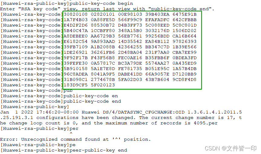 配置用户通过STelnet登录设备（RSA认证方式）_思科交换机配置sftp-CSDN博客