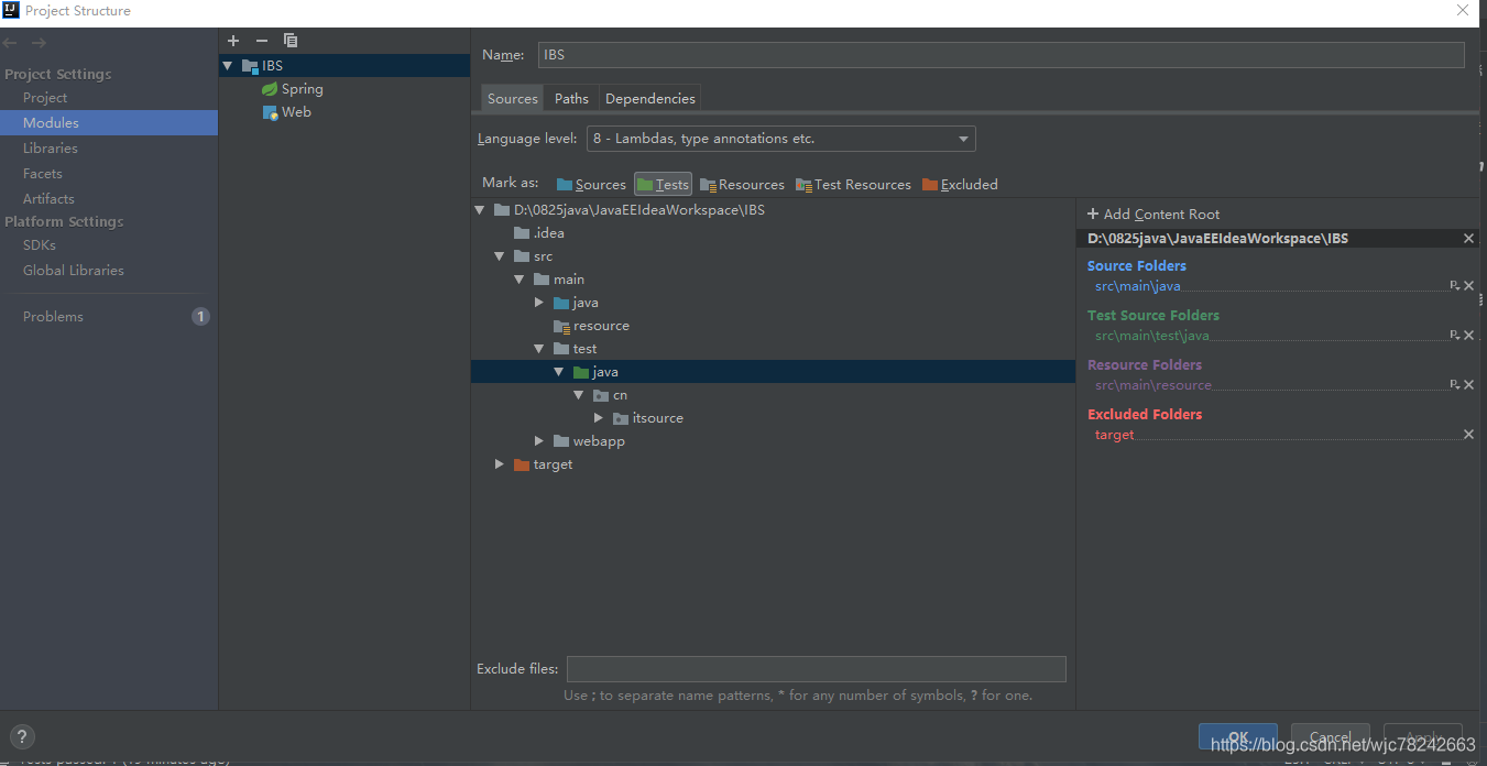 Prohibited package name: java.Test 异常解决方法_cannot instantiate test(s ...