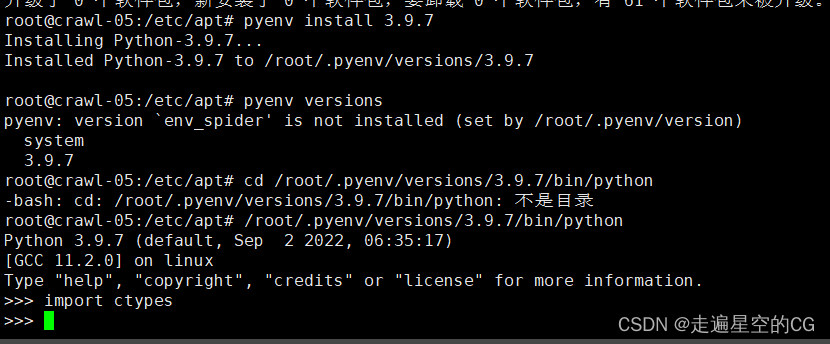pyenv fails with : ModuleNotFoundError: No module named ‘_ctypes‘ error_unable to locate package ...