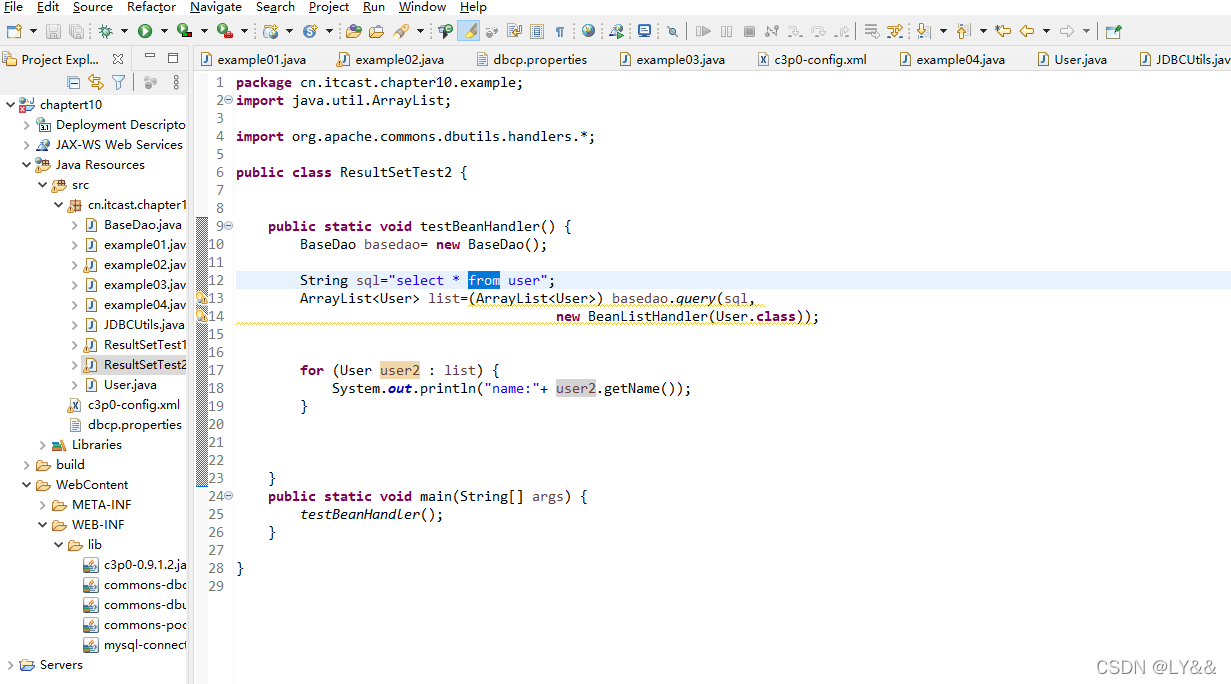 数据库连接池与JDBC工具优化：DBCP与DBUtils详解-CSDN博客