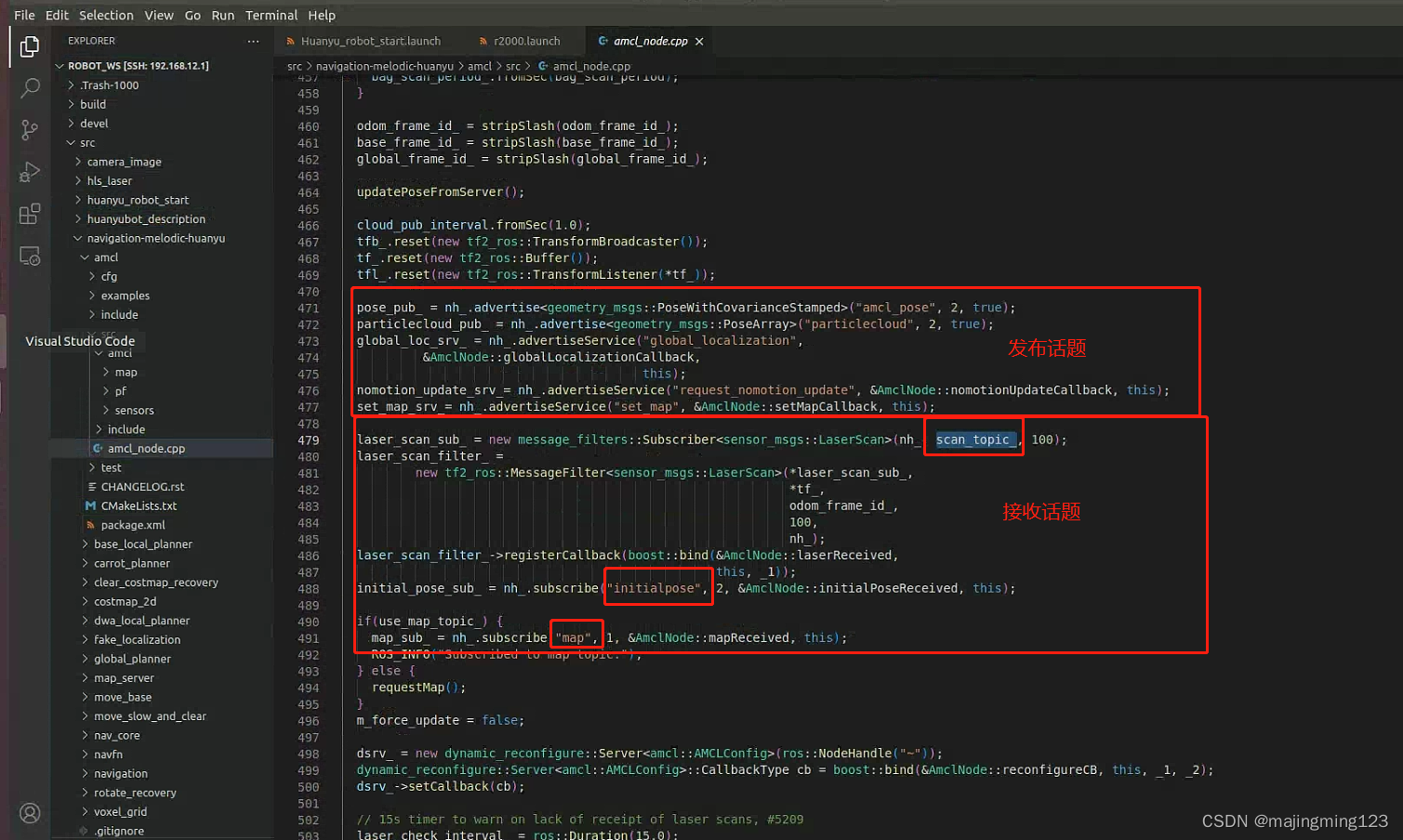 ROS amcl 包详解-CSDN博客