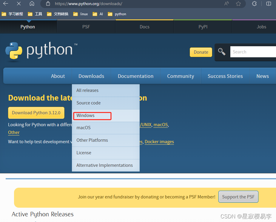 Python 下载安装教程-CSDN博客