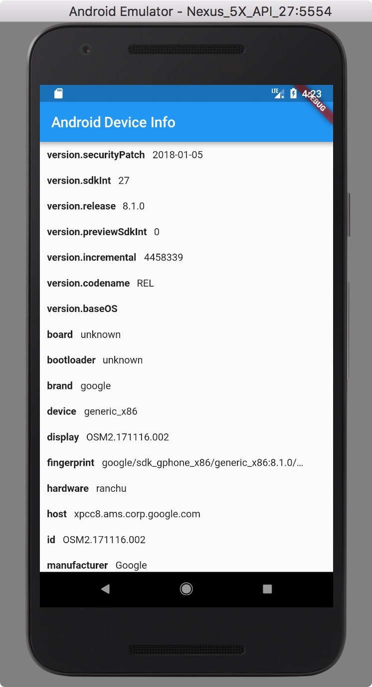 Fultter判断平台(Android/ios)以及获取对应信息_flutter 判断平台-CSDN博客