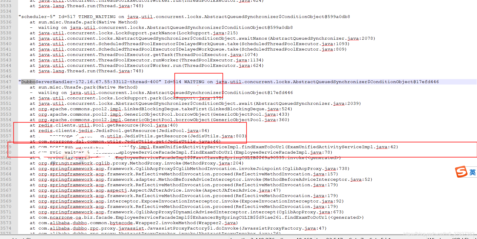 记录一次dubbo线程池满Thread pool exhausted排查和解决_dubbo默认线程池大小-CSDN博客