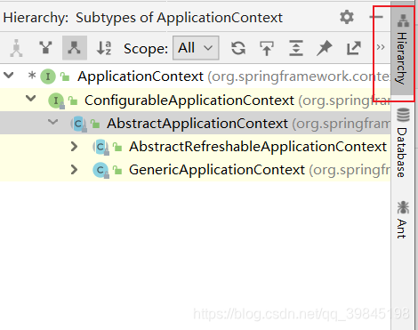 idea中Hierarchy出现在页面右侧_ide怎么调出来右侧的hierarchy-CSDN博客