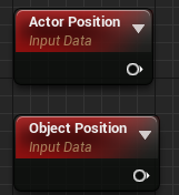实验比较材质节点中“ActorPosition”和“ObjectPosition”的区别，并观察其值是如何在代码中设置的_actor ...