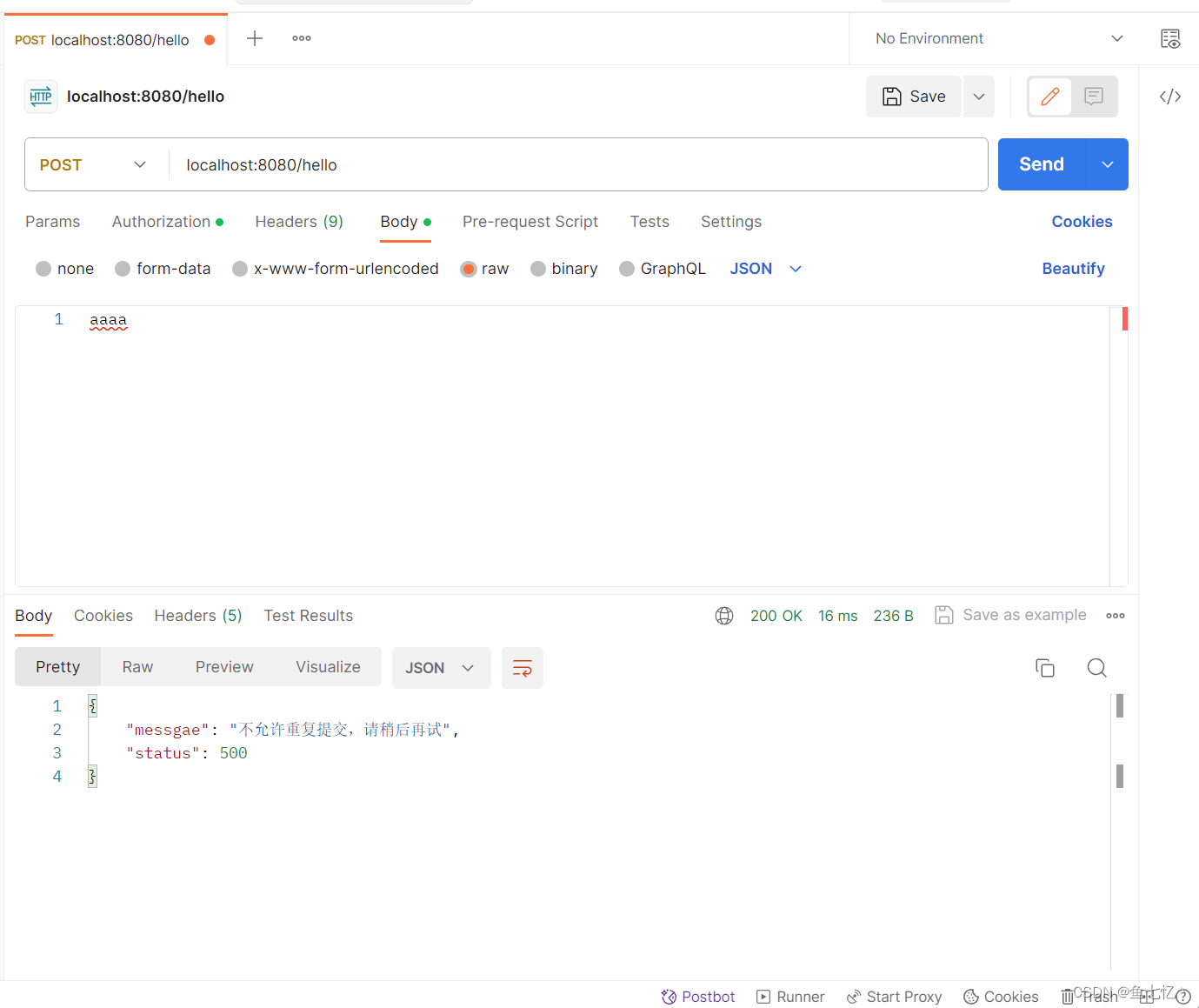 sprngboot在间隔时间内防止重复请求_repeatsubmit-CSDN博客