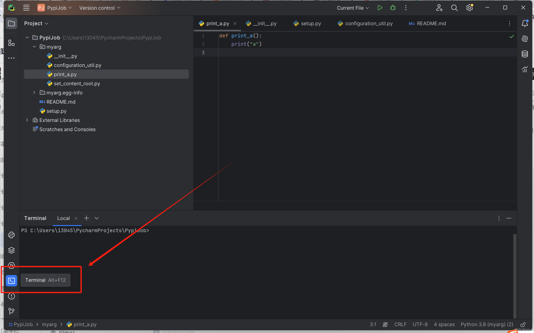 Pypi Python本地上传_pypi上传-CSDN博客