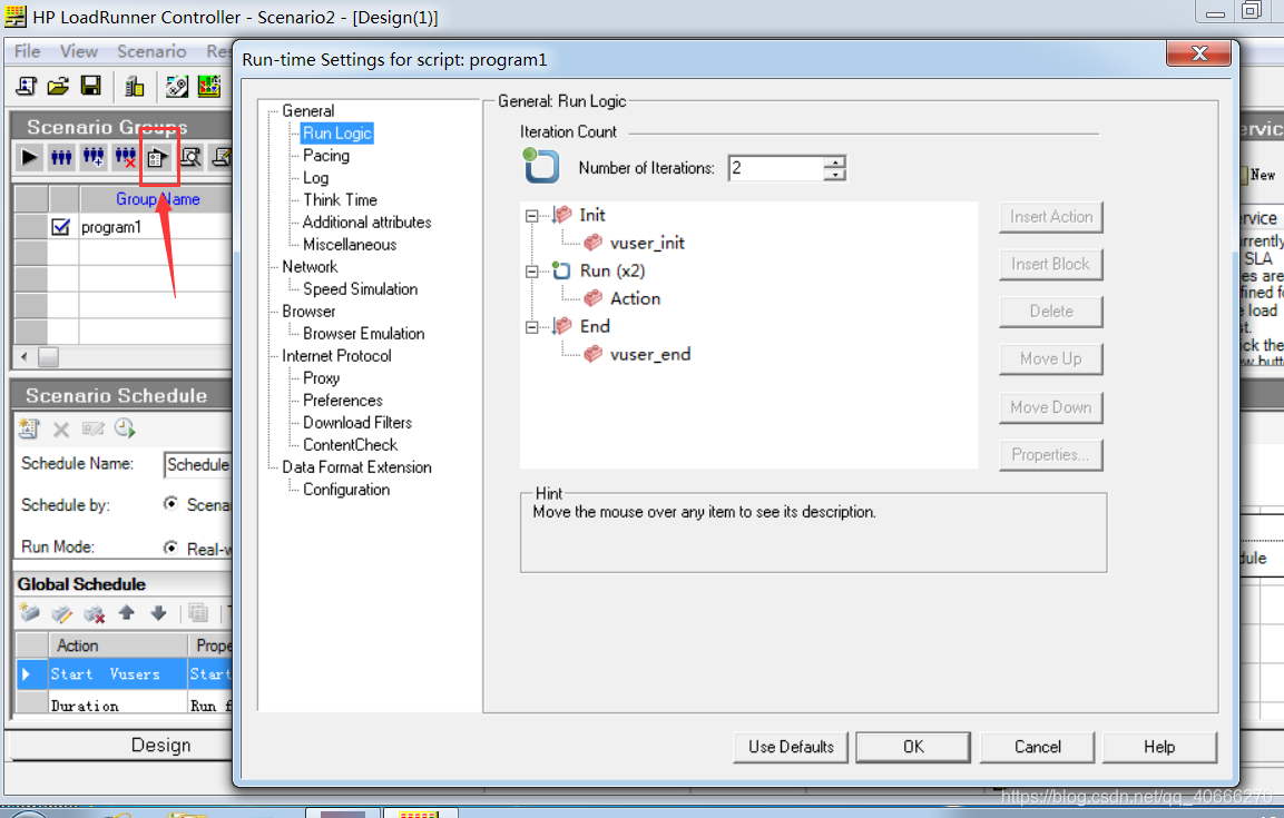 软件性能测试（二）场景的设计（LoadRunner）_loadrunner场景设置启动10个用户(每5秒启动2个)执行5分钟,执行完成后再启动10个用-CSDN博客