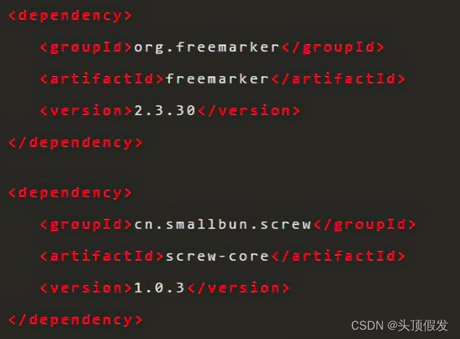 SpringBoot + Screw 一键生成数据库文档-CSDN博客