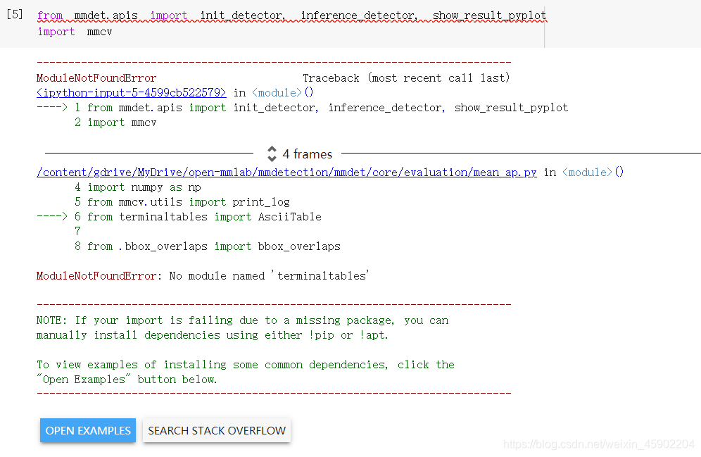 colab配置mmdetection环境_by2021.6_you must restart the runtime in order to use newly-CSDN博客