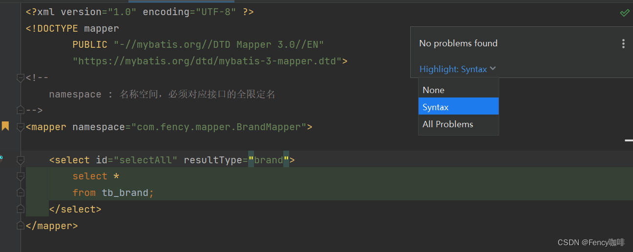 Typealiases设置别名会爆红？sql映射写sql语句没有提示？typealiases Configuration爆红 Csdn博客