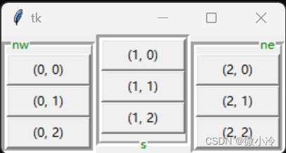 【tkinter】Frame和LabelFrame_tkinter frame和lableframe-CSDN博客