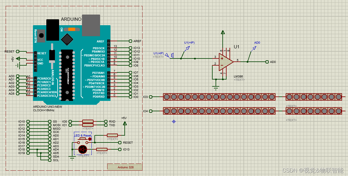 Arduino与Proteus仿真实例-WS2812实现音乐氛围灯仿真_物联网全栈开发实战-CSDN专栏