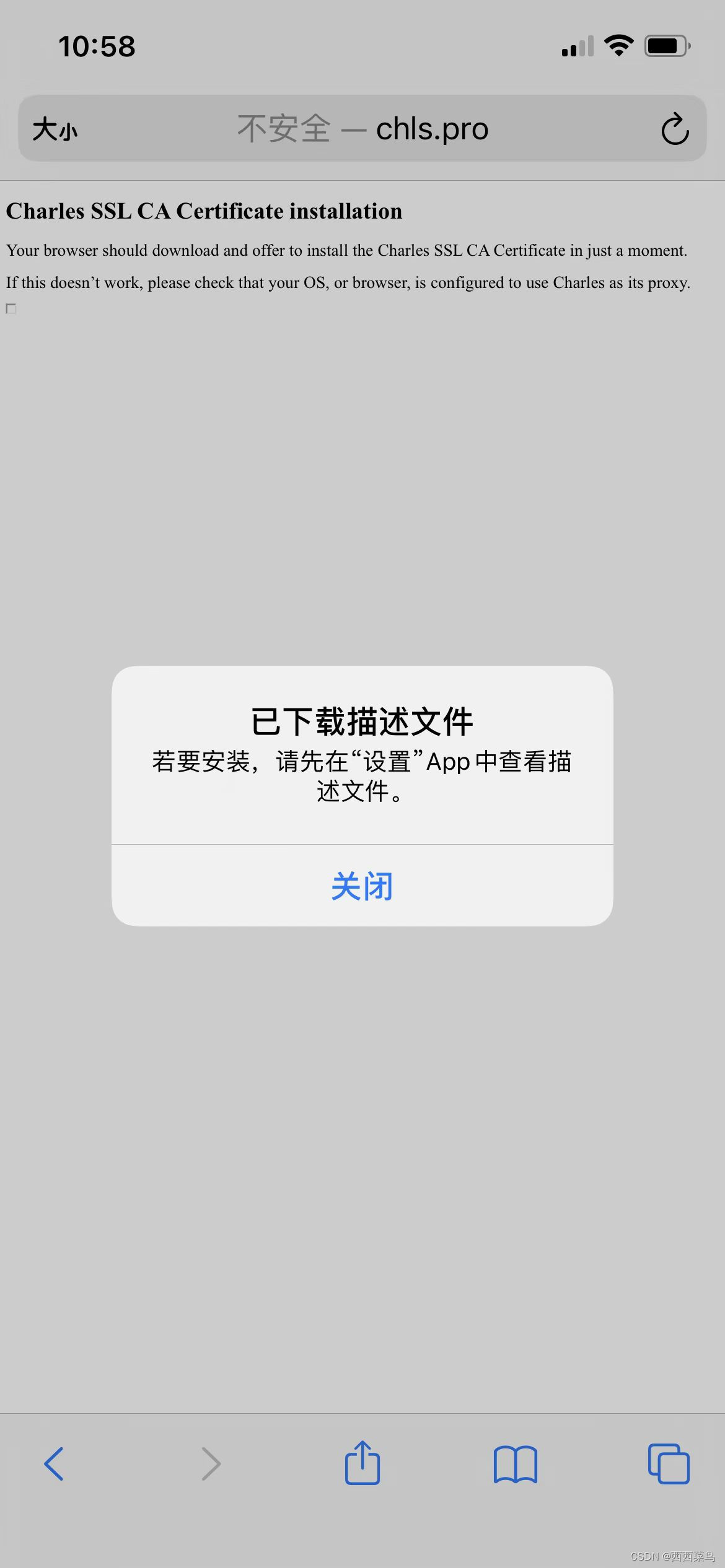 Charles网络抓包新手入门教程-(二)软件配置与环境安装（ios14-IOS系统安装&配置）_charles ios-CSDN博客
