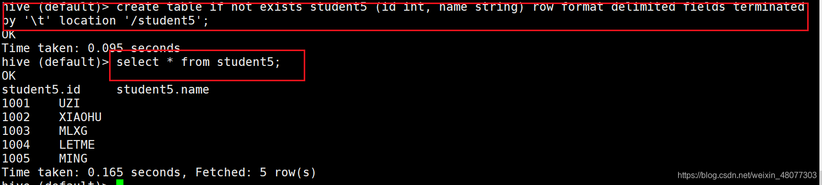 Hadoop之Hive数据的导入与导出（DML）_hadoop load data-CSDN博客