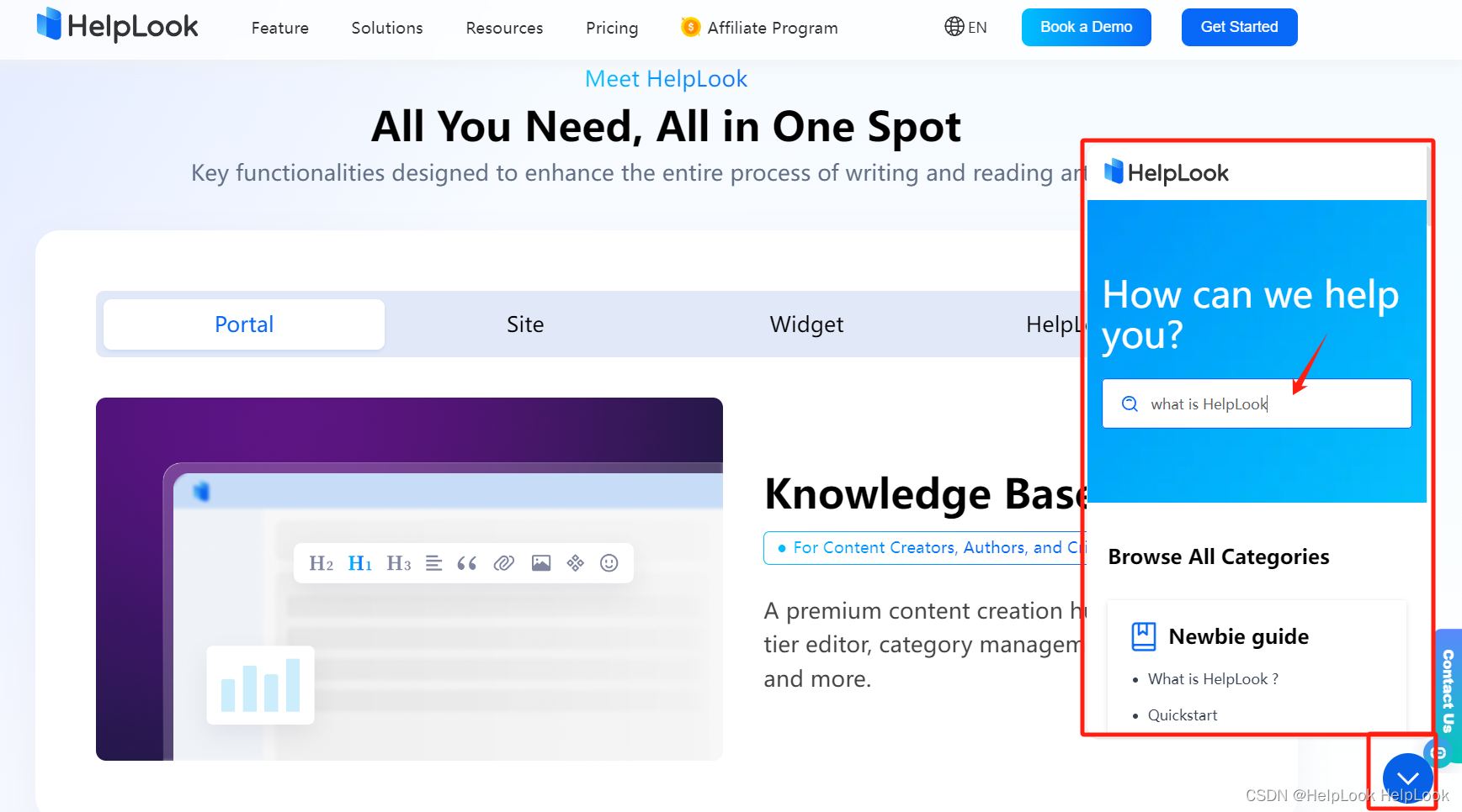 HelpLook AI知识库：关键词快速定位，预测想要的答案_知识库关键词搜索-CSDN博客