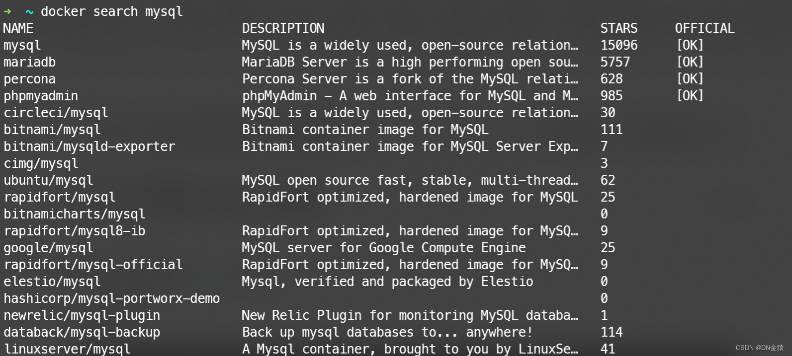 docker安装Mysql5.7版本_docker mysql5.7-CSDN博客