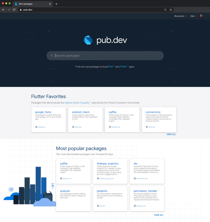我们重新设计了 pub.dev，不来试试？-CSDN博客
