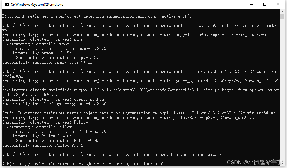 学习记录:windows系统下复现目标检测算法(pytorch Retinanet)训练自己标注的数据集用标注数据建立检测算法 Csdn博客