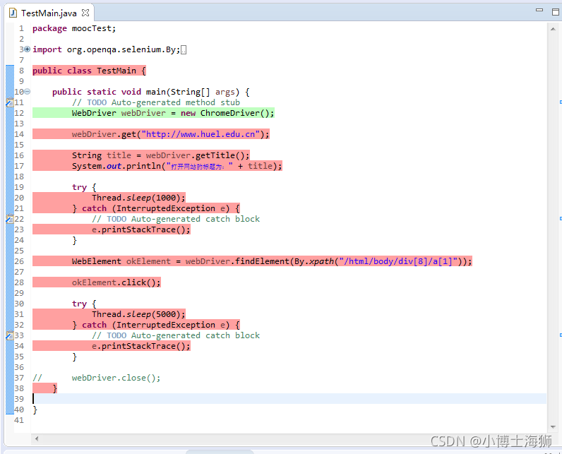 采用selenium的Web应用测试项目cannot find Chrome Driver_org.openqa.selenium.remote.protocolhandshake creat ...
