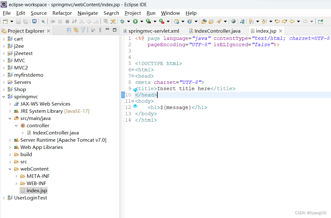 5.11 SpringMVC练习（1.2.3）-CSDN博客