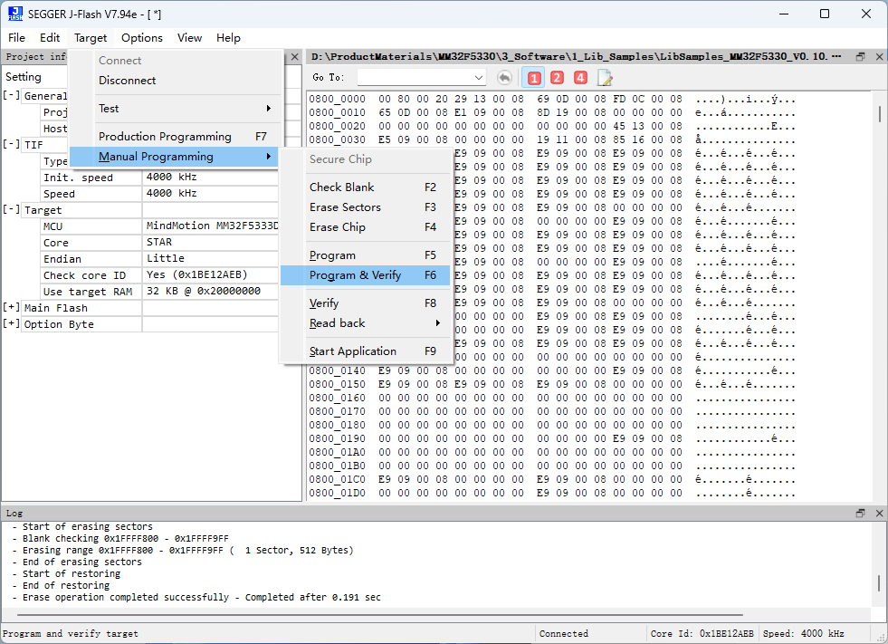 [MM32生态]MM32与J-LINK之初始（驱动、配置、测试）_jlink驱动-CSDN博客