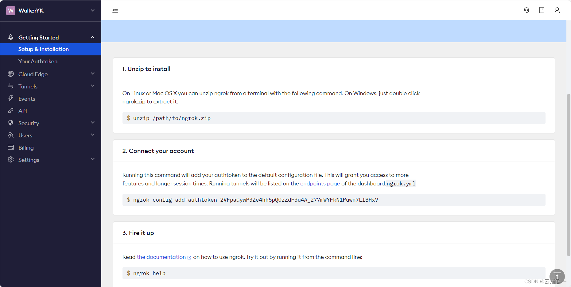 Ngrok：实现内网穿透与固定域名配置指南-CSDN博客