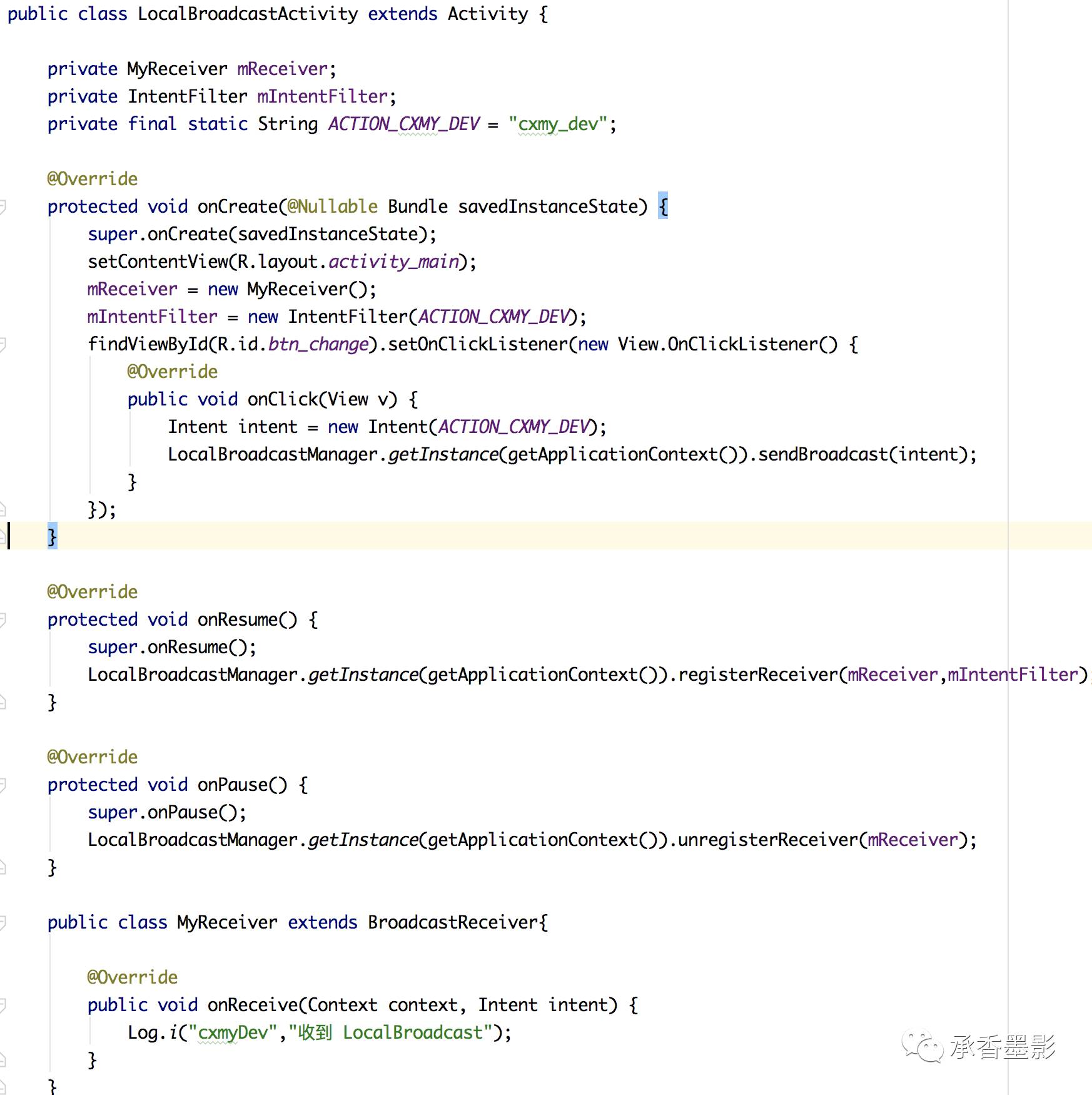 Android 应用内通信 - LocalBroadcast-CSDN博客