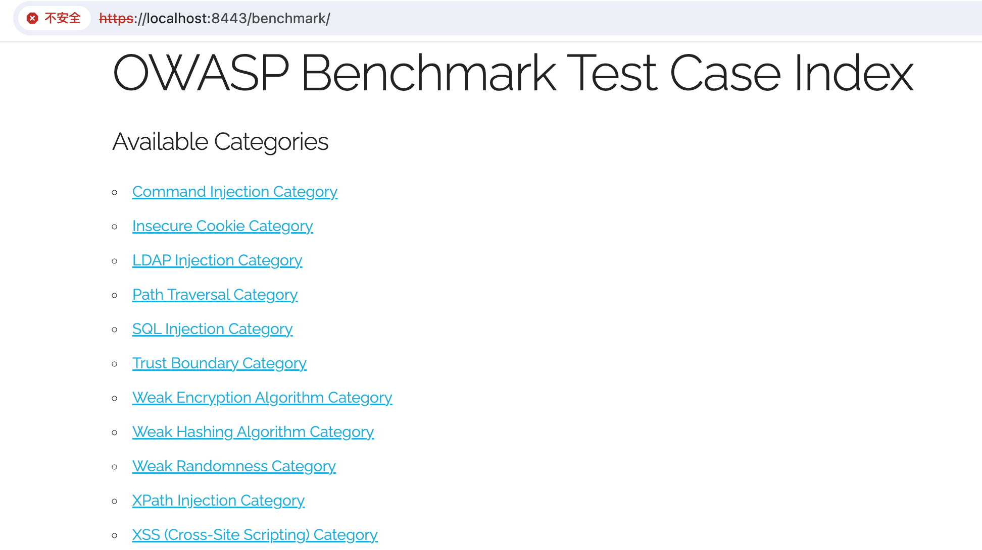OWASP Benchmark | OWASP 基准项目镜像方式安装、配置及如何生成SAST和DAST工具的评分报告-CSDN博客