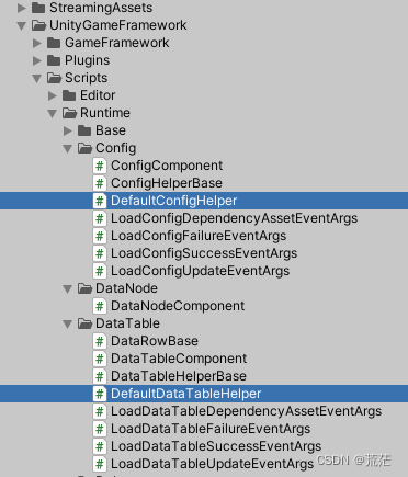 Unity Game FrameWork—模块使用—框架组件简要说明_unity gameframework-CSDN博客