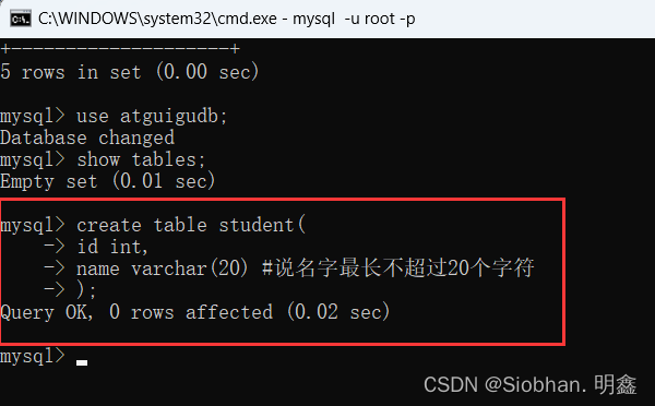 Mysql 4 Mysql使用演示（包含基本操作命令~~~）mysql57编码设置 Csdn博客