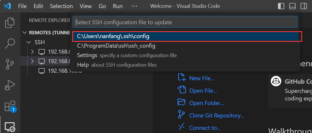 使用vscode远程连接服务器或虚拟机进行编码_visual studio code 远程编辑 vmware虚机文件-CSDN博客