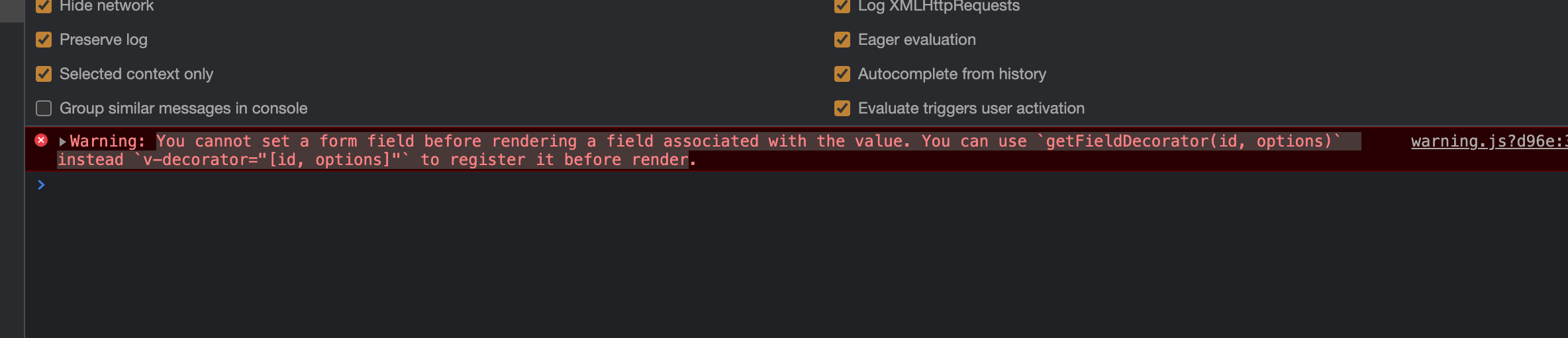 antd You cannot set a form field before rendering a field associated with the value_[antd ...