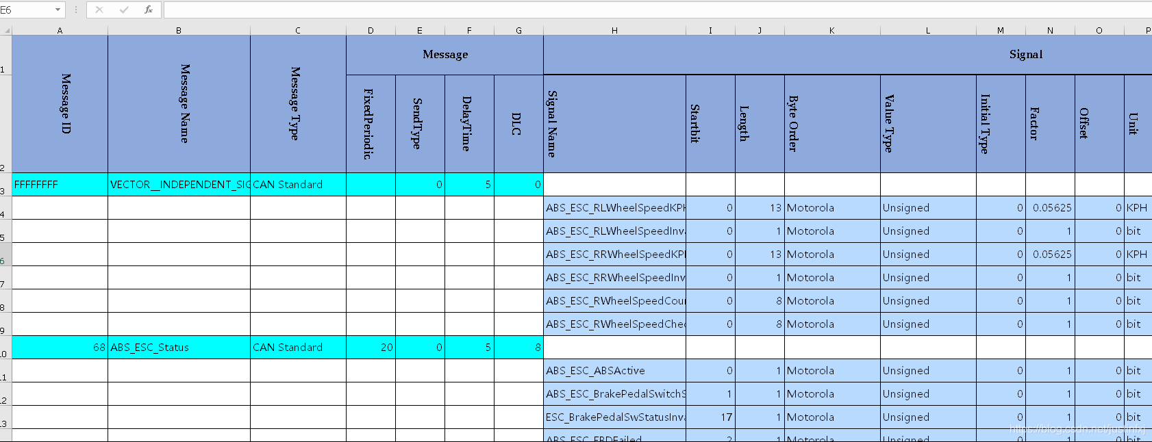 dbc转excel和excel转dbc的转换工具_excel2dbc-CSDN博客