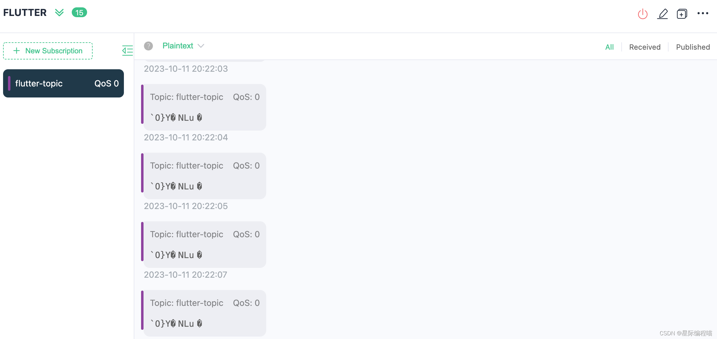 解决Flutter中MqttClientPayloadBuilder的中文字符问题_flutter mqtt发送中文乱码-CSDN博客
