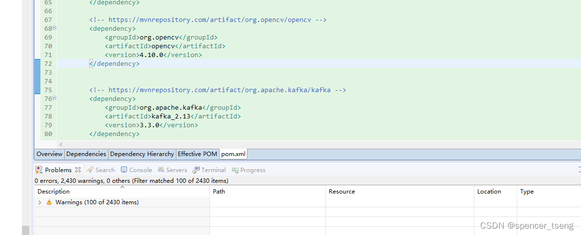 Missing artifact org.opencv:opencv:jar:4.10.0 [opencv-4.10.0.jar]-CSDN博客
