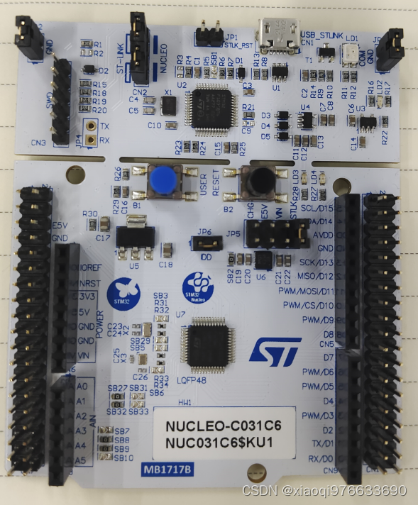 STM32C031C6 试用之点灯和xprintf移植-CSDN博客