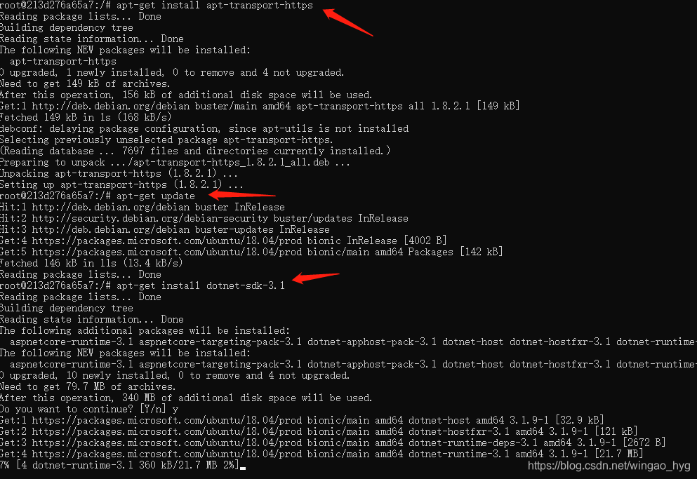 Docker+Nginx+dotnetcore3.1_dotnet3.1-CSDN博客