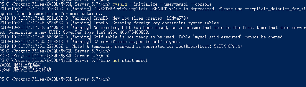 Mysql启动问题：can‘t Open The Mysql Plugin Table Please Run Mysql Upgrade To Create It Can T Open