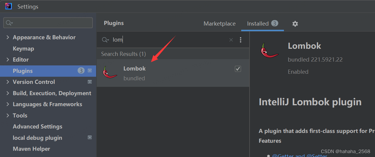 lombok的导入问题及其常用注解_lombok导入-CSDN博客