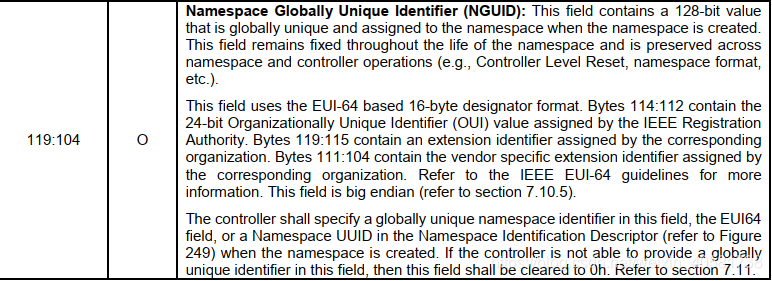 NVMe1.4 Admin Command学习（1）-- format & identify_admin command学习(1 ...
