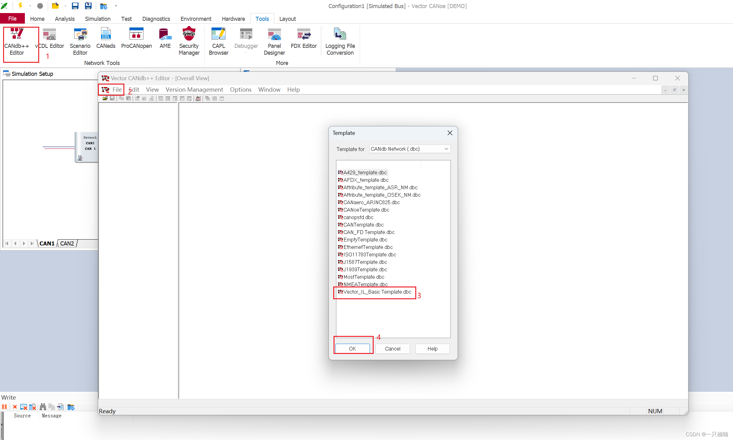 CANoe入门系列--用CAPL实现简单的开关灯_canoe panel switch设置-CSDN博客